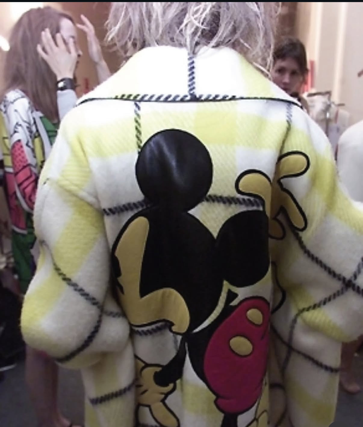 AW02 Castelbajac Mickey Coat | M-L - Lucky Vintage