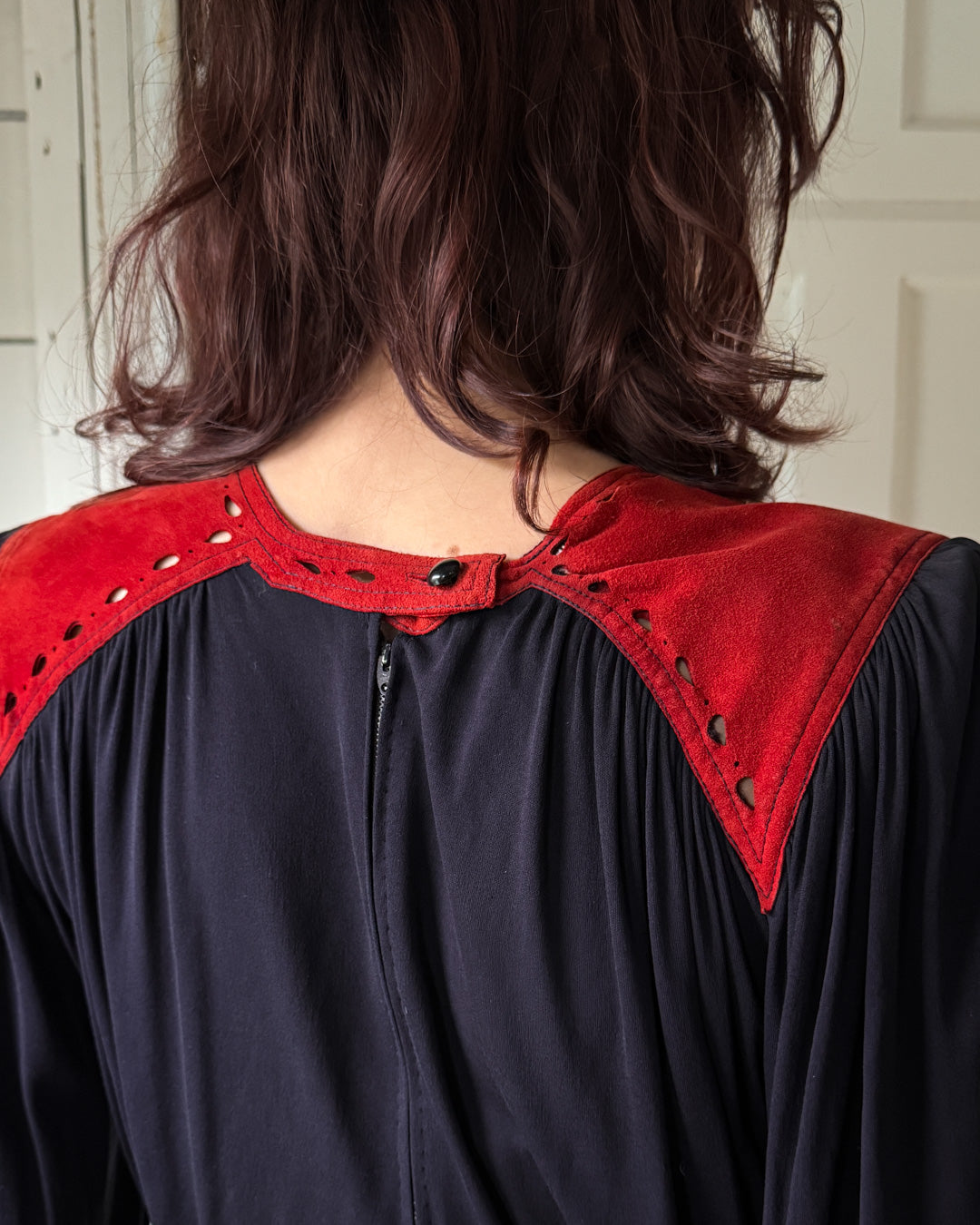 70s Jean Muir Rayon Dress | S-M - Lucky Vintage